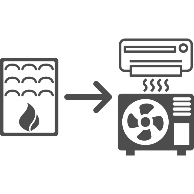Air-to-air mini split